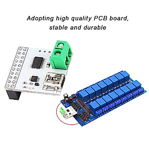 5V 16 Channel USB Relay Module Computer Switch Control, USB Control Switch with PCB Board/High Sensitivity