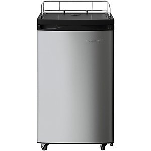 EdgeStar BR2001SS Ultra Low Temp Stainless Steel Refrigerator for Kegerator Conversion