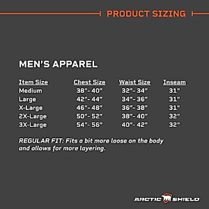 ArcticShield Men's Classic Elite Parka, Blaze Orange, X-Large