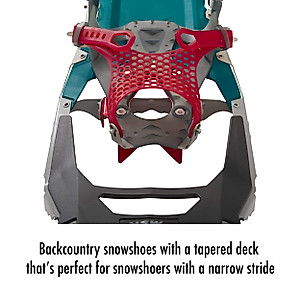 MSR womens Revo Ascent Women's Snowshoes snowshoes, Teal, 22-Inch Pair US