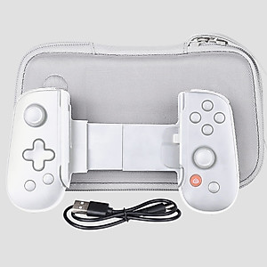 Aenllosi Hard Storage Case Replacement for Backbone One Mobile Gaming Controller (White,Case Only)