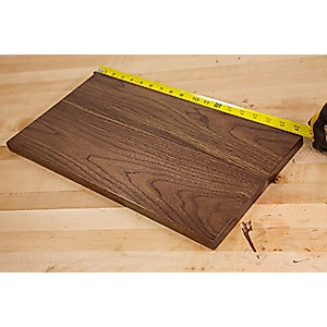 Woodchucks Wood Black Walnut Shelf @ 3/4 x 12 x 36 Inches