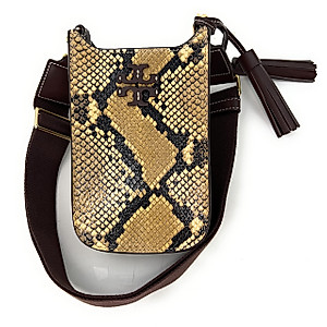 Tory Burch Women’s Thea Exotic Cellphone Crossbody (Sand Drift)