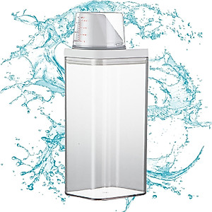 Laundry Detergent Dispenser, Laundry Powder Container, Laundry Scent Booster Beads Dispenser, Fabric Softener Holder for Laundry Room Organization and Storage, Suitable for Beads, Washing Powder