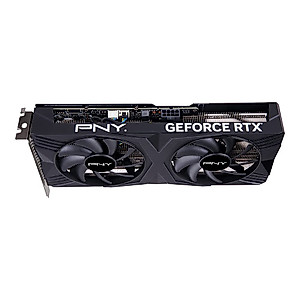 PNY GeForce RTX™ 4060 Ti 8GB Verto™ Dual Fan Graphics Card DLSS 3 (128-bit, PCIe 4.0, GDDR6, HDMI/DisplayPort, Supports 4k, 2 Slot)