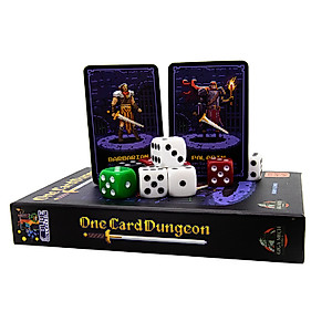 Giga Mech Games The Blue Collection - A Collection of Three Micro Games - One Card Dungeon, Insert Coin to Play, and Cyberdoom Tower