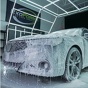 ExoForma Shield Shampoo - SiO2 Infused High Suds Car Wash Shampoo, Adds Hydrophobic Protection, Cleans And Rejuvenates Existing Coatings, Waxes Or Sealants
