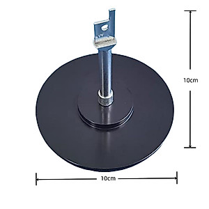 DIY Saw Machines Sawzall Adapter Cup Attachments Connector UVC Fit for Reciprocating Saws M Adapter Tools Aluminium Smooth Surface 10cm/4.0in (Black)