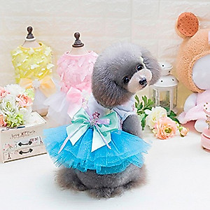 Dog Dresses for Small Dogs Easter Cotton Pet Dress Spring and Summer Pet Clothes Spring Cute Pet Supplies Cotton Dog Designer Clothes