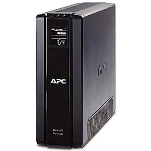 APC UPS 1500VA Battery Backup Surge Protector, BR1500G Backup Battery Power Supply with AVR