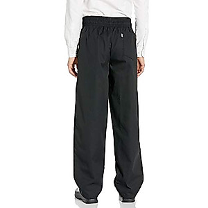 Uncommon Threads mens Classic Baggy With 3" Elastic Waist Chefs Pants, Black, X-Large US