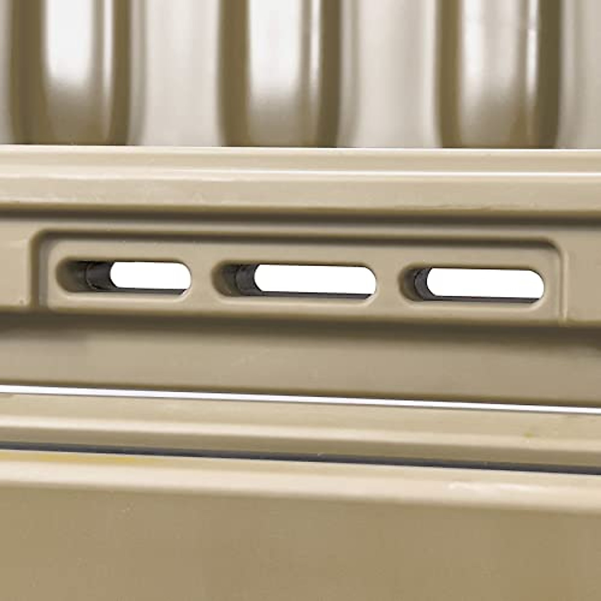 SR-90 Large Crossover Overland Cargo Case, Equipment Hard Case, Roto Molded, Stackable with Pad-Lock Hasp, Strap Mountable, TSA Standard, IPX4 Rated, 90 Liters (Tan)