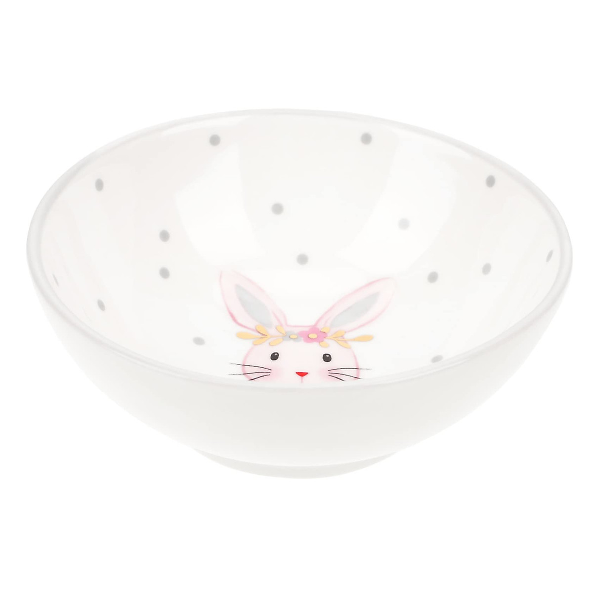 BESTOYARD Easter Tableware Ceramic Mixing Bowl Ramen Kit Udon Noodle Bowl Rice Bowls Appetizer Bowl Bunny Candy Bowl Ceramic Tableware Dessert Fruit Bowl Salad Bowls Storage Bowl Tableware