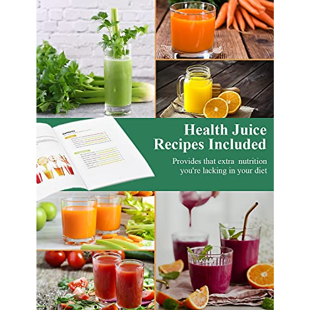 Juicer, Juicer Machines Easy to Clean, 3" Feed Chute Juicer Extractor for Whole Vegetable and Fruit, 2 Speeds Control for Soft & Hard Fruits, With Brush Easy to Clean, Anti-drip & Anti-slip Function