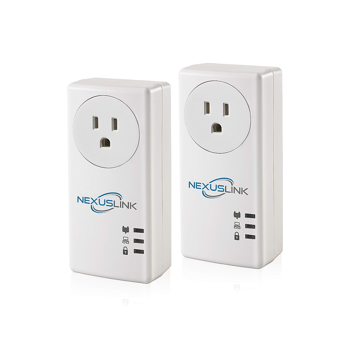 NexusLink Powerline G.hn Powerline Adapter | Pass-Through Outlet | 1200Mbps | 2-Unit Kit | (GPL-1200PT-KIT)