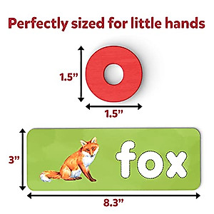 Skillmatics Ready to Spell - Educational Toy for Preschoolers, Stage-Based Learning to Improve Vocabulary & Spelling, Gifts for Ages 4 to 7