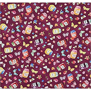 Michael Miller Jam Pots, Cranberry 15 Yard Bolt