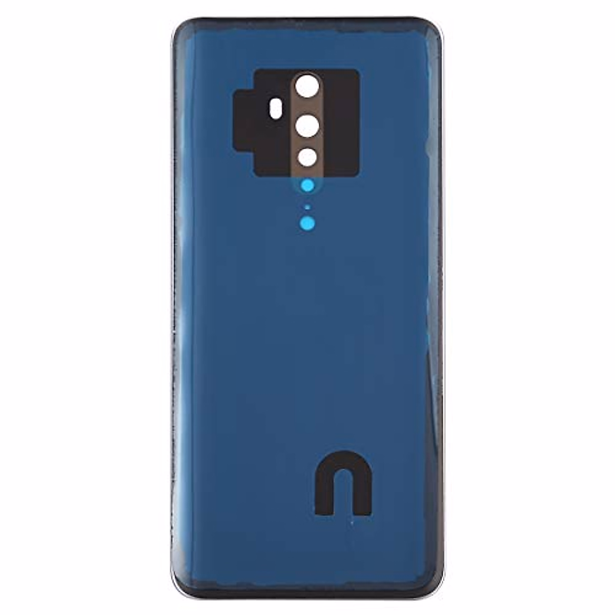 Repair Replacement Parts Back Cover for Oppo Reno2(Black) Parts (Color : Purple)