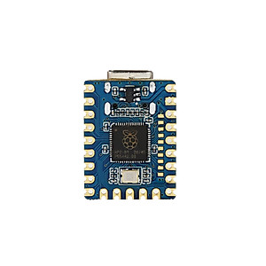 Waveshare RP2040-Zero High-Performance Pico-Like MCU Board Based On Raspberry Pi Microcontroller RP2040 Castellated Module Allows Soldering Direct to Carrier Boards-3pcs