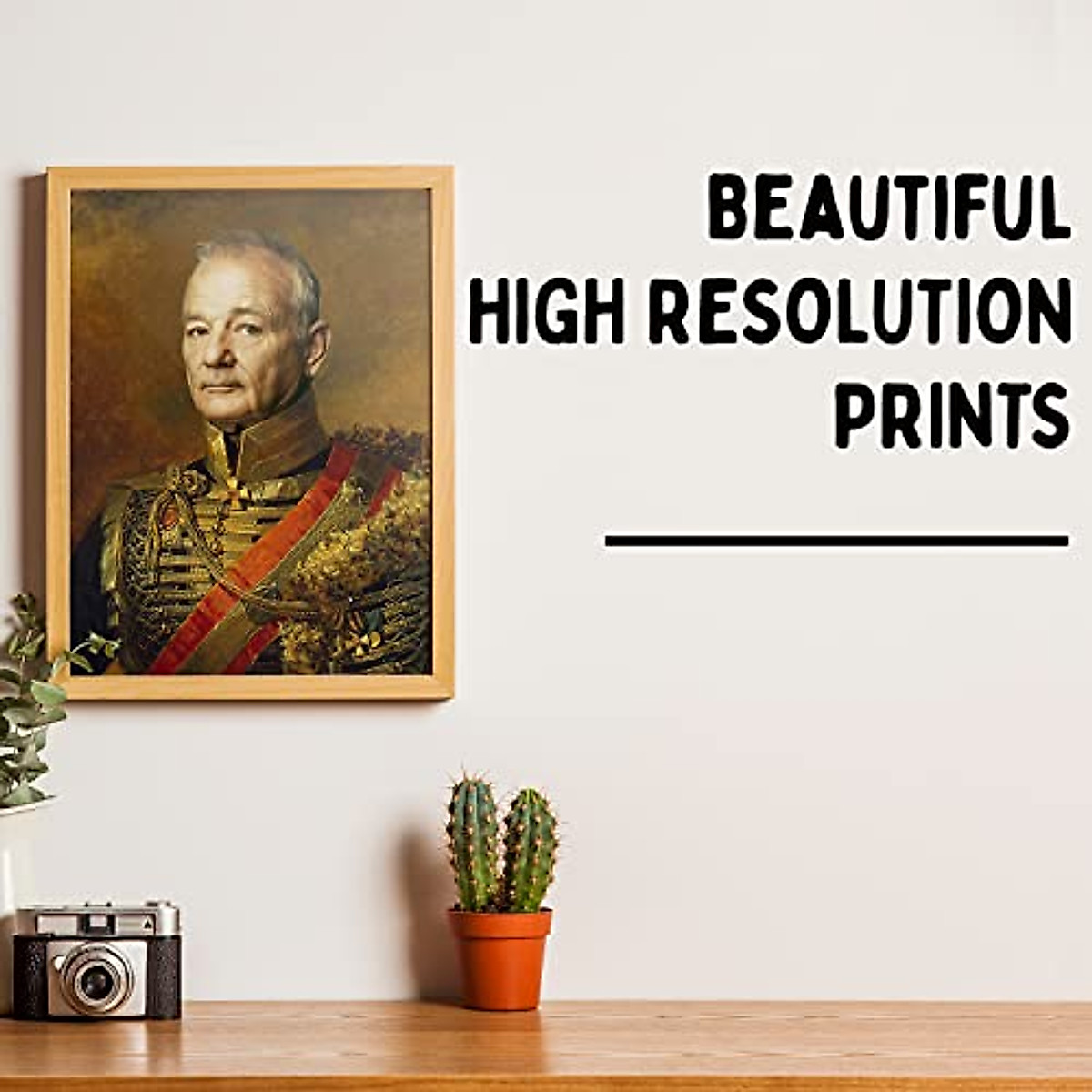 Murray Poster - Funny Celebrity Art - Faux Oil Painting Print - Novelty Pop Culture Artwork Gift9