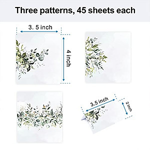 135 Pack place cards with Watercolor pattern Seating Place Cards for table setting table Weddings,Banquets,Dinner Parties,Name Cards(3 styles)