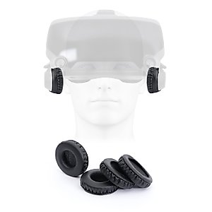 WYWY.Wide PU Leather Earmuffs Compatible with Valve Index VR Headset Speaker Earmuffs Protective Cover VR Earphone Cover