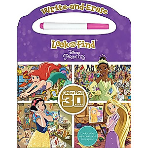 Disney Princess: Write and Ease Look and Find