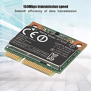 Wireless Network Card, RT3290 Mini PCI E Port WiFi Wireless Network Card, 150Mbps High Speed PCI E Bluetooth Network Card