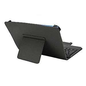 MAVIS LAVEN WiFi Tablet, Blue 5G WiFi Smart Tablet 1960 X 1080 Resolution with Keyboard for Gaming for Studying (US Plug)