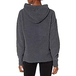 UGG womens Asala Hoodie Hooded Sweatshirt, Obsidian, Medium US