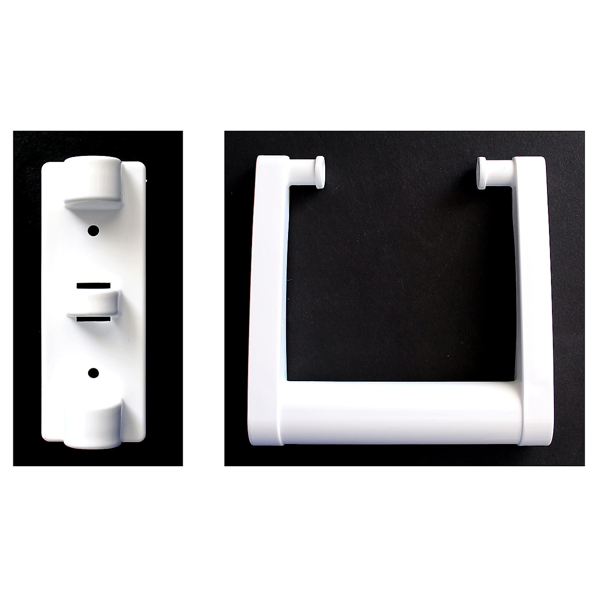 JSP Manufacturing White Aftermarket Plastic Igloo Cooler Replacement Handles for 25-72 qt Coolers 21023 (2)