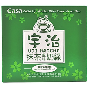 Casa Uji Matcha Milky Flavor Green Tea (10 pk) 1 Box