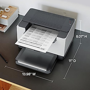 HP LaserJet M209d Laser Printer, Black and White, Automatic Duplex, USB Connection Only (Cable Included), Ideal in Home Office (8J9L0F)