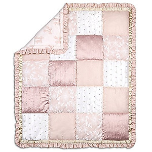 The Peanutshell Grace 4 Piece Crib Bedding Set