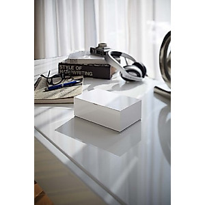 Yamazaki Industries 7862 Wet Wipes Case, Veil, White