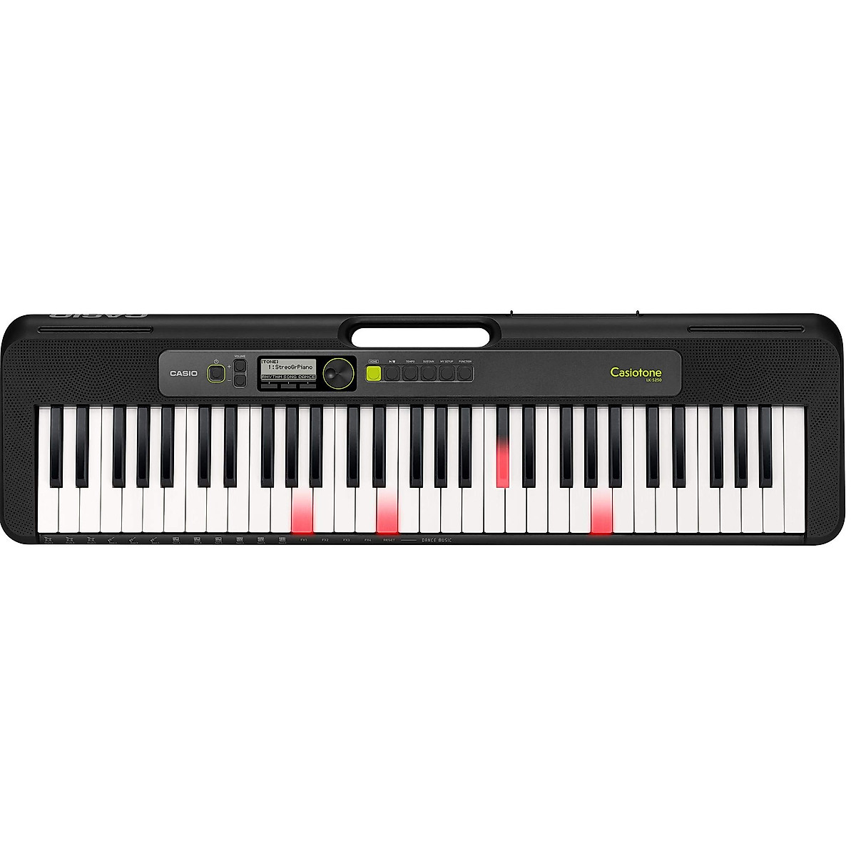 Casio LK-S250 61-Key Premium Lighted Keyboard Pack with Stand, Headphones & Power Supply (CAS LKS250 PPK)