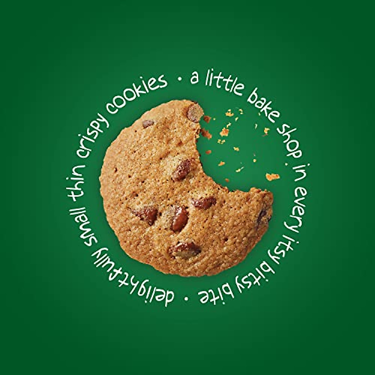 Tate's Bake Shop Tiny Chocolate Chip Cookies, 24 - 1 oz Bags