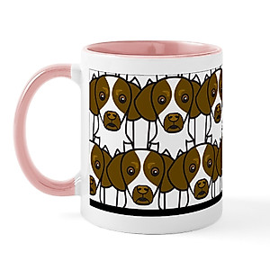CafePress Brittany Spaniels Mug Ceramic Coffee Mug, Tea Cup 11 oz