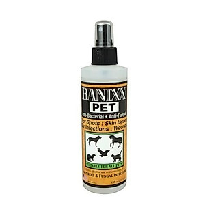 Banixx Dog & Pet - 8 Oz - Relieves Wounds Hot Spots Skin Fungus Ear Infection