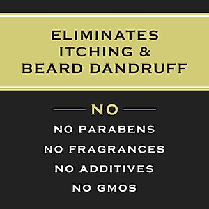Natural Man Beard Oil 4oz All Natural Unscented (No Added Fragrance) Beard Conditioner
