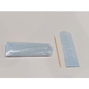 Mini Glassine Wax Paper Bag (Blue, Large, 500 Count)
