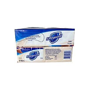 Safeguard Antibacterial Hand Bar Soap, 4 oz bars, 8 ea (Pack of 4)