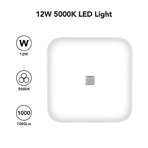 OREiN Bathroom Exhaust Fan with Light, 26W Bathroom Fan with LED Light, 100 CFM, 1.5 Sones Ventilation Fan Combo for Home, Quiet Energy Star Certified and HVI/FCC/ETL Listed, White