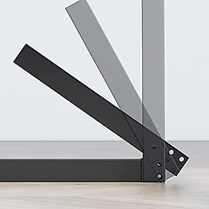 HOMWAYART Twin Bed Frames, Metal Twin Bed Frames for Kids, Twin Bed Frame with Storage, Non-Slip and Noise-Free, No Box Spring Needed (Twin)