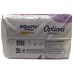 Equate Options Maximum Absorbency Long Length Pads, 72 Count