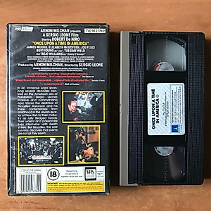 Once Upon A Time In America; [Thorn EMI Pre-Cert]: Drama - R. De Niro - Pal VHS