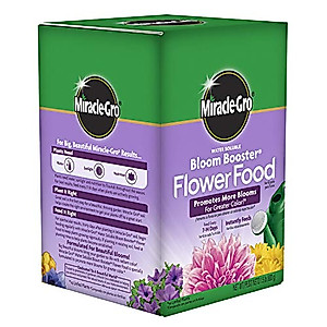 Miracle-Gro 1001921 Water Soluble Flower Food, 1.5 lb