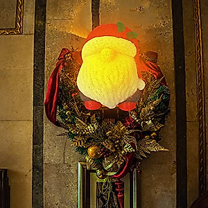 Christmas Gnome Lampshade Corridor Wall Lamp Dustproof Protective Cover for Home Garden Yard Porch Light Protection Shield christmas porch light covers decorations