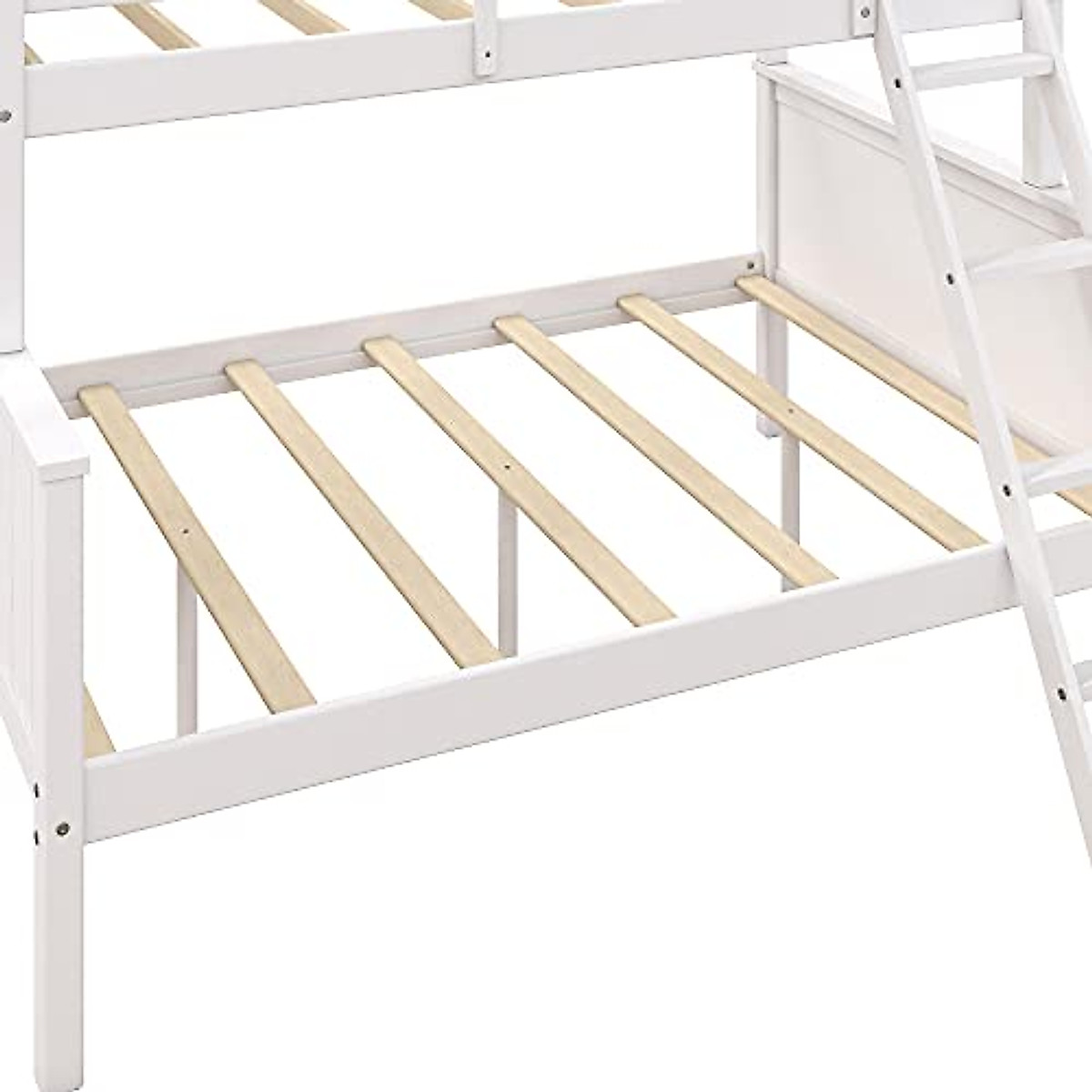 DHP Maxton Twin Over Full Bunk Bed, White