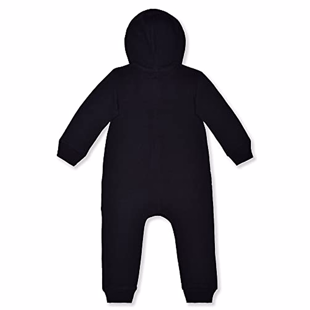 STAR WARS Baby Boys Darth Vader or Grogu Hooded Zip Up Long Sleeve Romper for Newborn and Infant – Black or Yellow